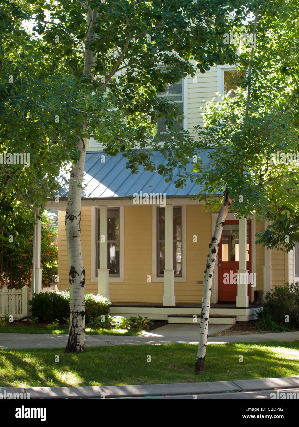House in new urbanism development of Prospect project in Longmont ...