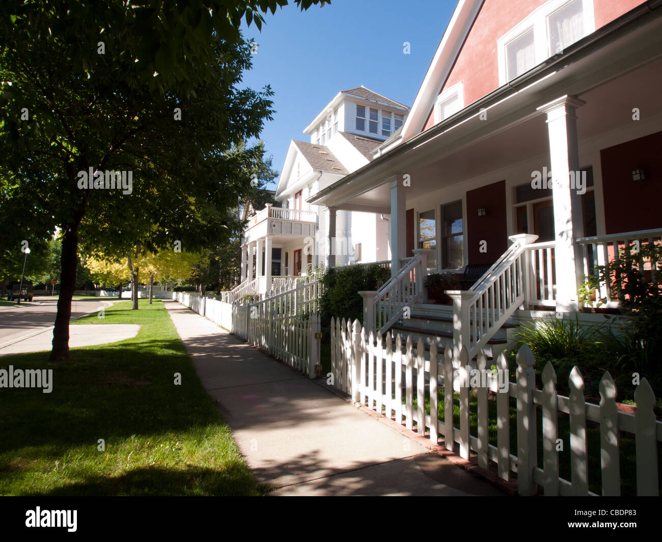 House in new urbanism development of Prospect project in Longmont ...