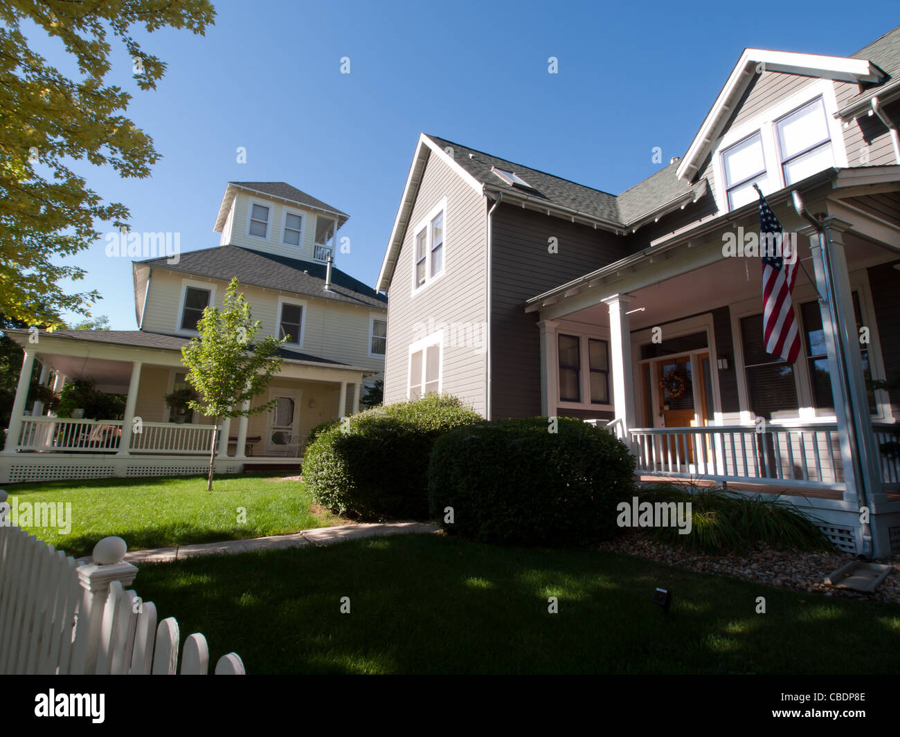 House in new urbanism development of Prospect project in Longmont ...