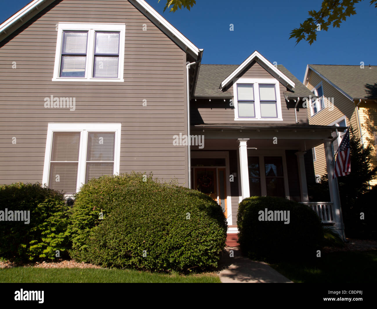 House in new urbanism development of Prospect project in Longmont ...