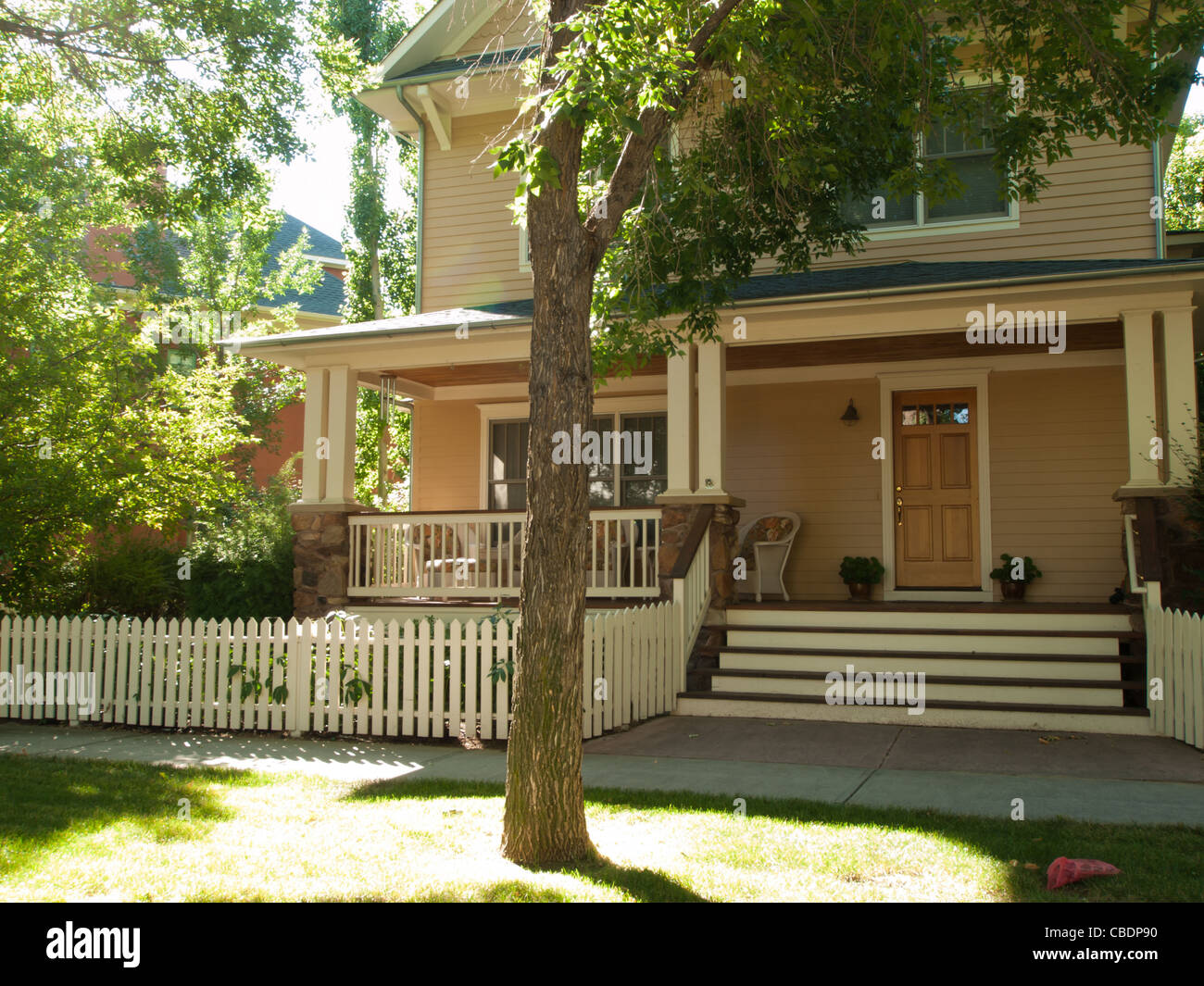 House in new urbanism development of Prospect project in Longmont ...