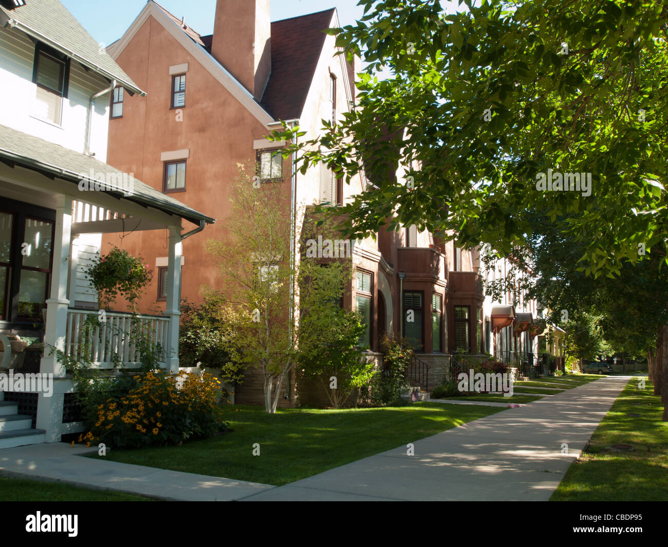 House in new urbanism development of Prospect project in Longmont ...