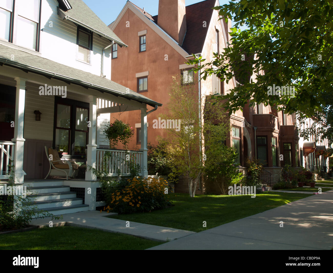 House in new urbanism development of Prospect project in Longmont ...