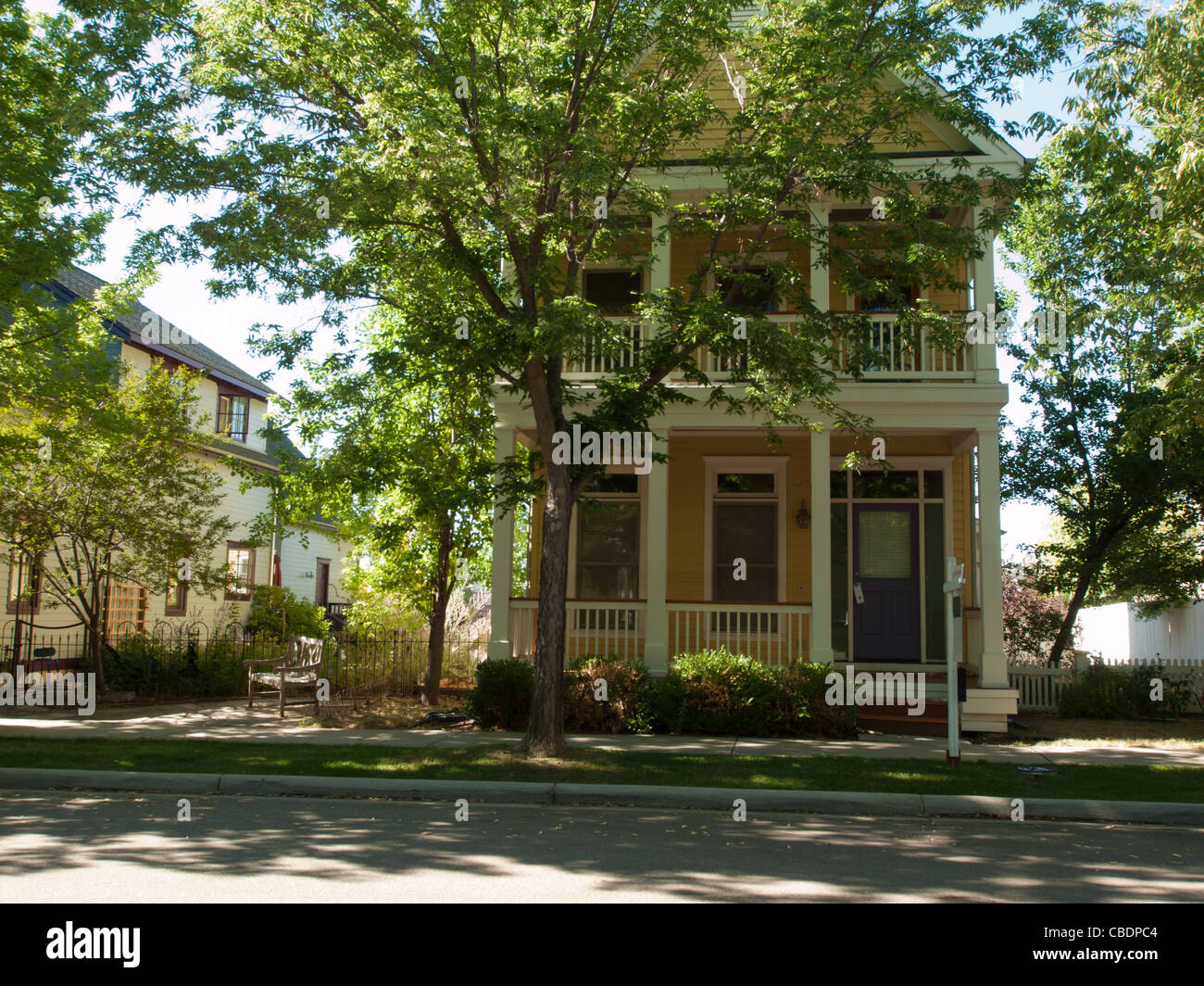 House in new urbanism development of Prospect project in Longmont ...