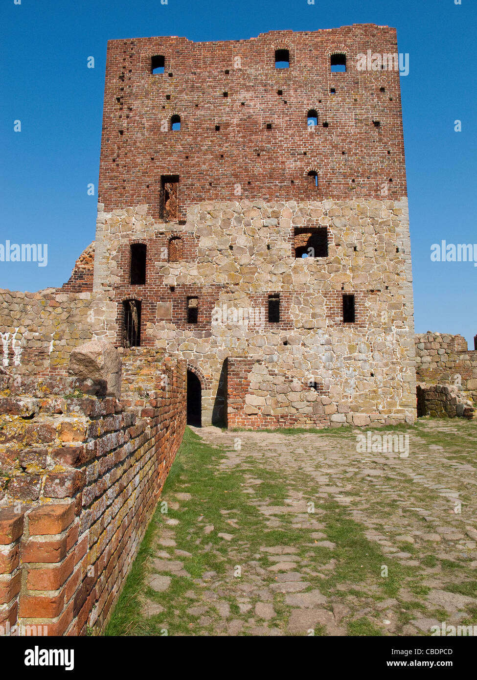 Hammershus, Northern Europe's largest fortress on Bornholm, Denmark ...