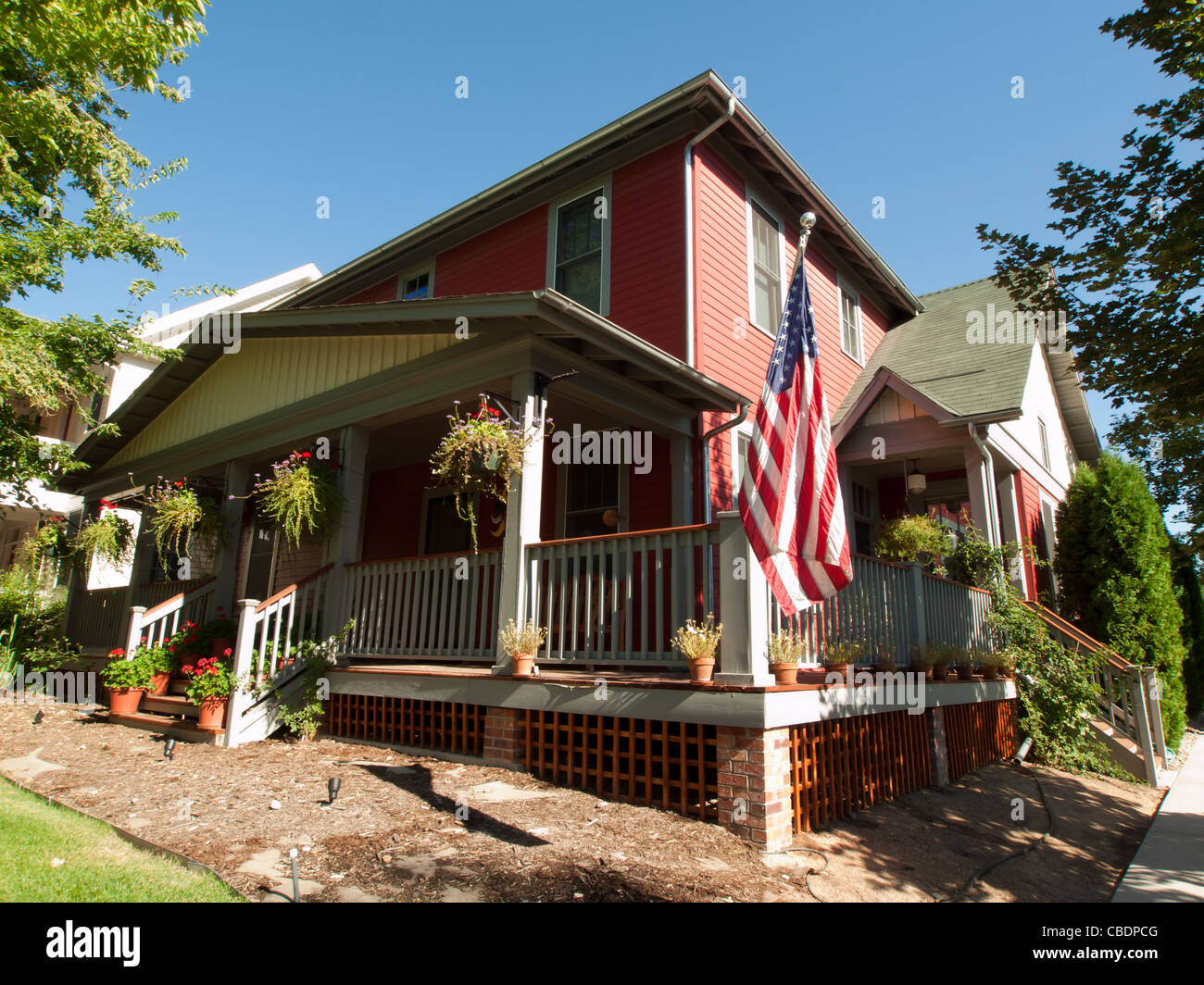 House in new urbanism development of Prospect project in Longmont ...