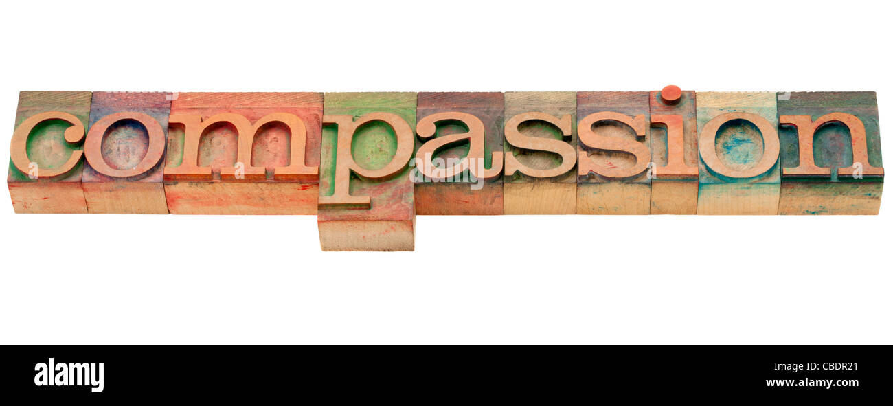 Compassion word hi-res stock photography and images - Alamy