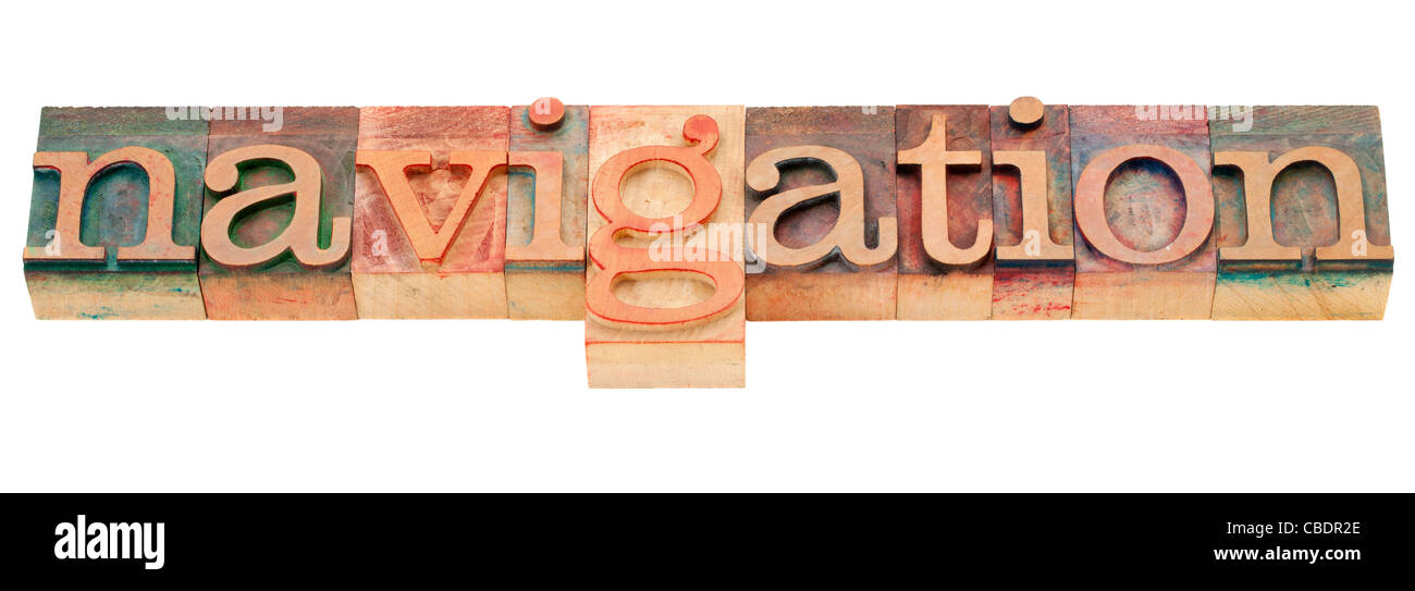 Guide to navigation hi-res stock photography and images - Alamy