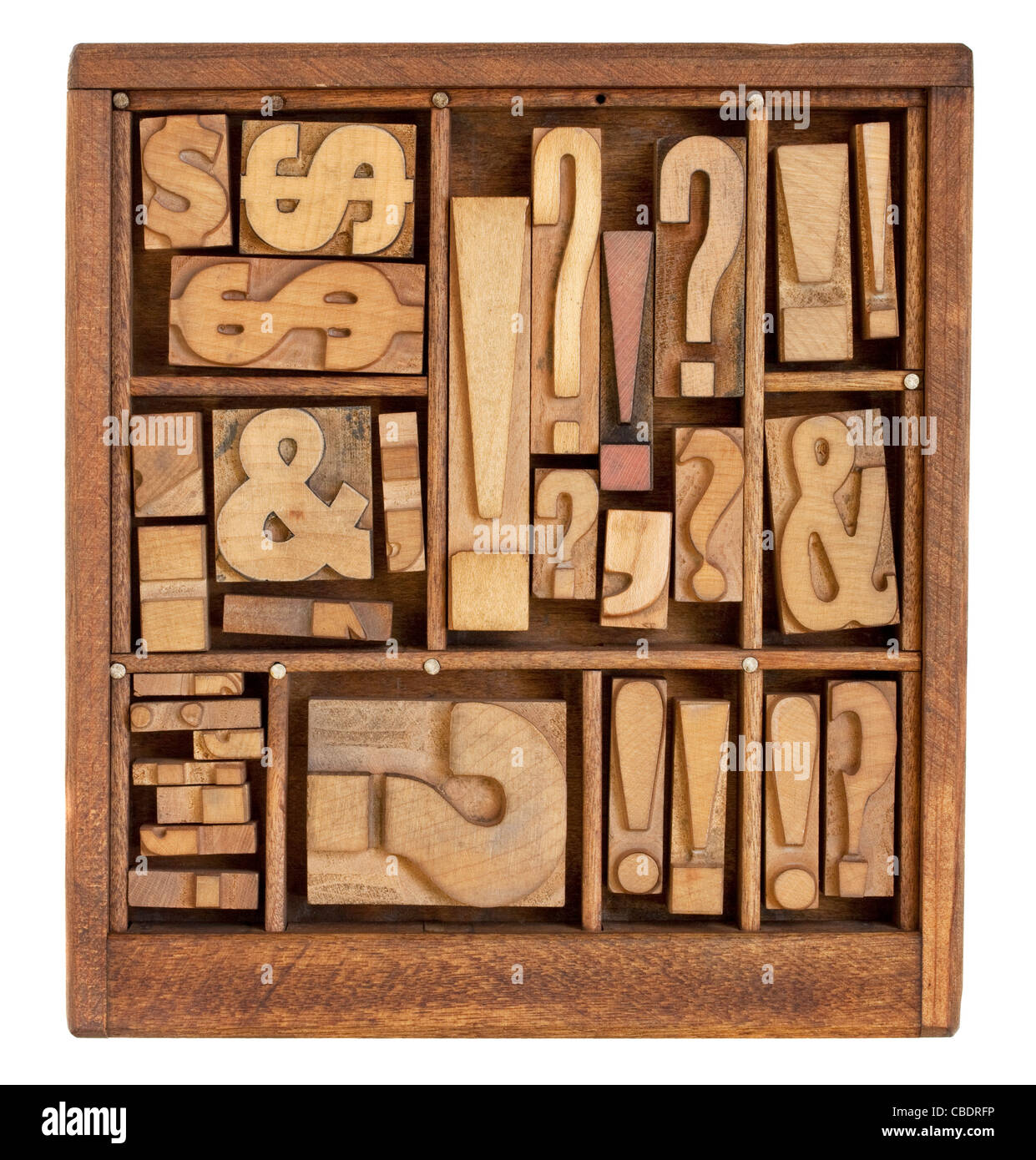 Question mark on vintage Cut Out Stock Images & Pictures - Alamy