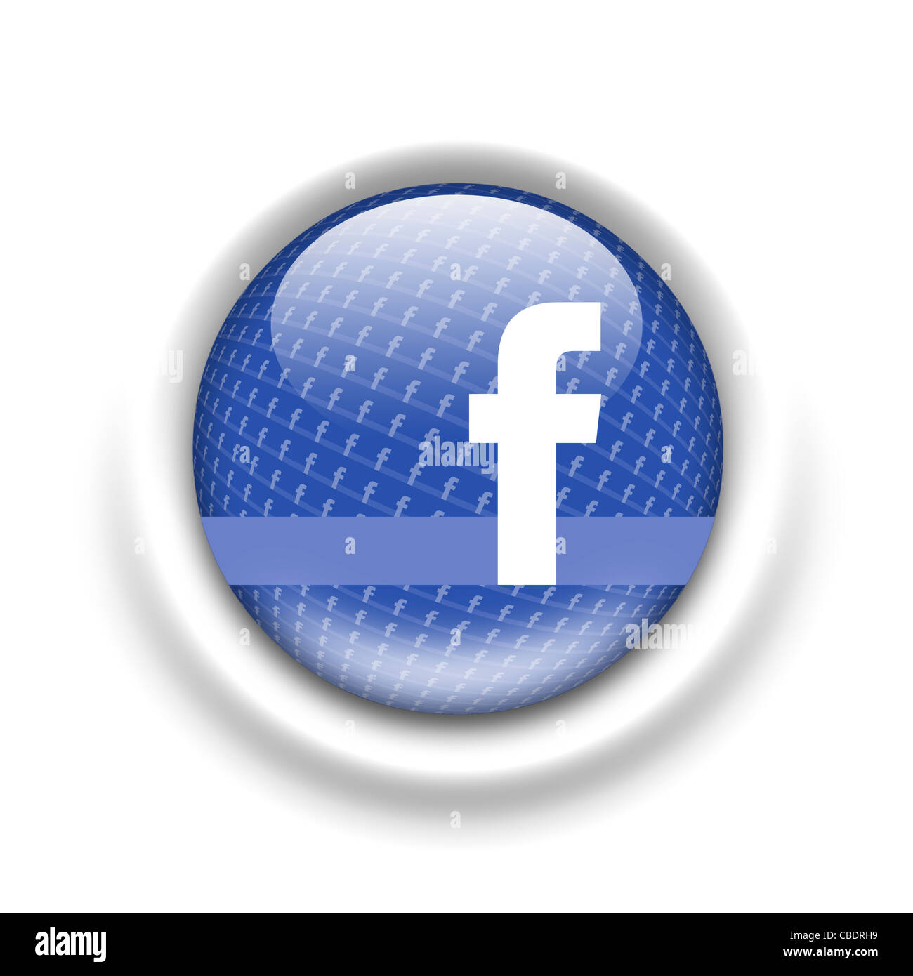 Facebook logo flag symbol emblem hi-res stock photography and images ...