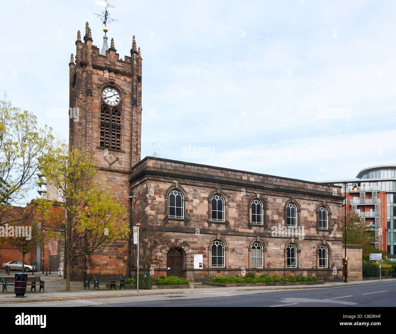 Sacred Trinity Church in Salford Manchester UK Stock Photo - Alamy