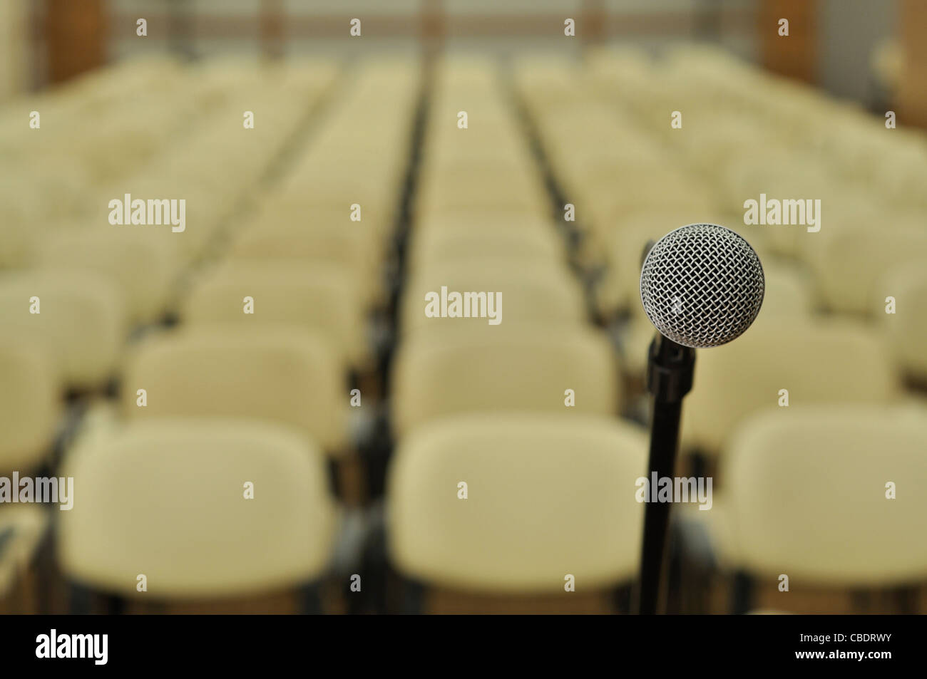 microphone at the conference room Stock Photo - Alamy