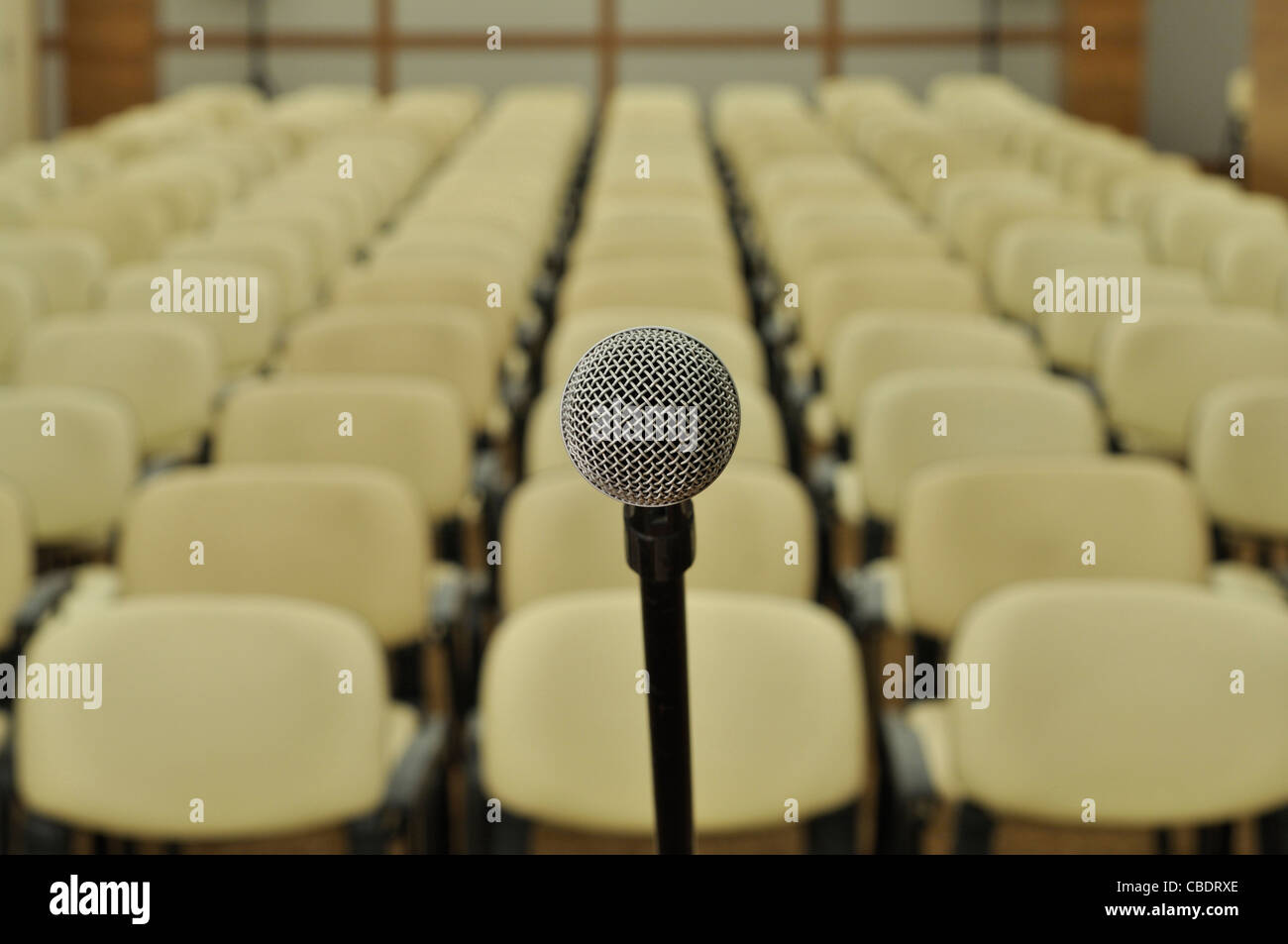 microphone at the conference room Stock Photo - Alamy