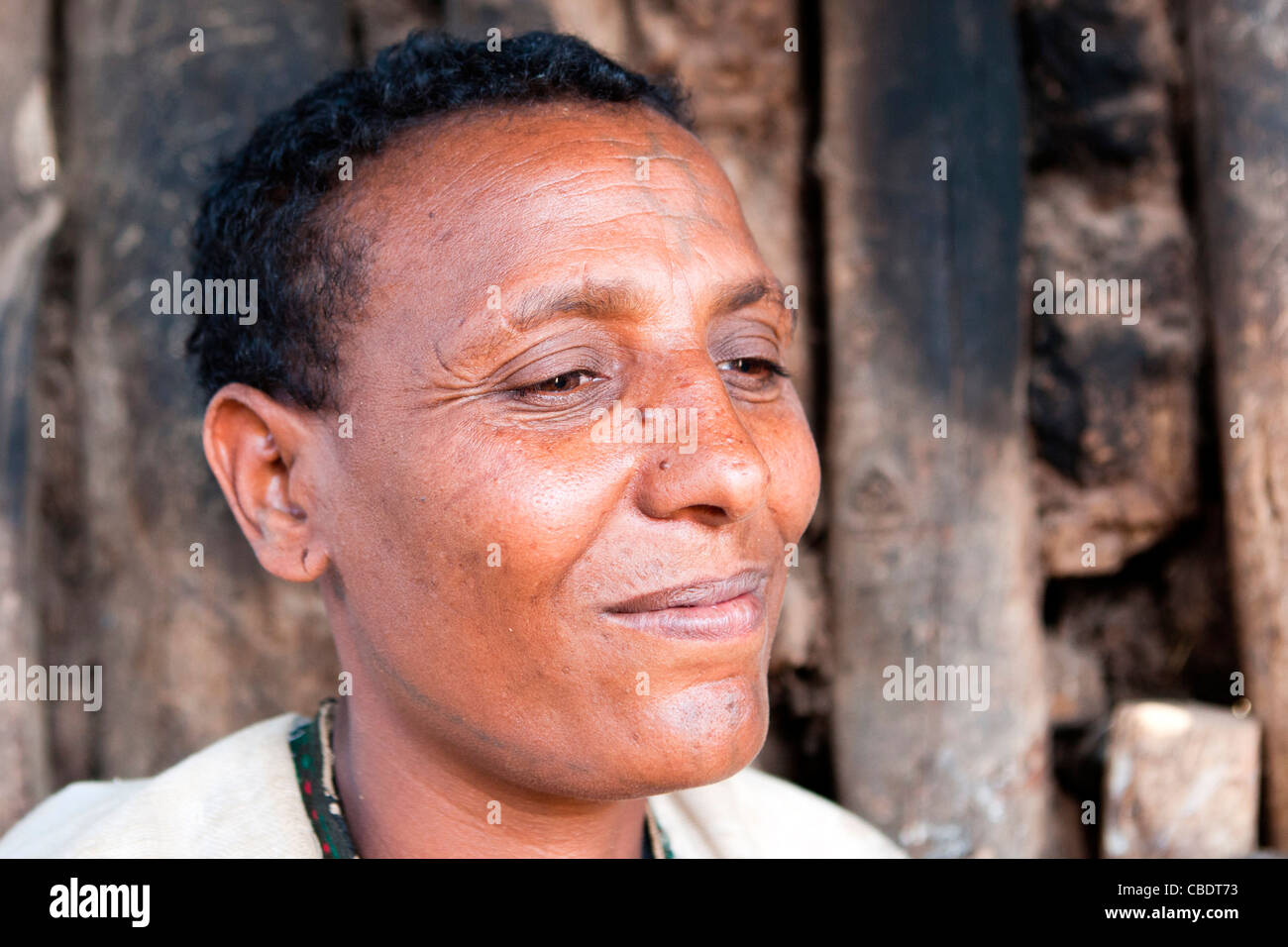 African man villager portrait hi-res stock photography and images - Alamy
