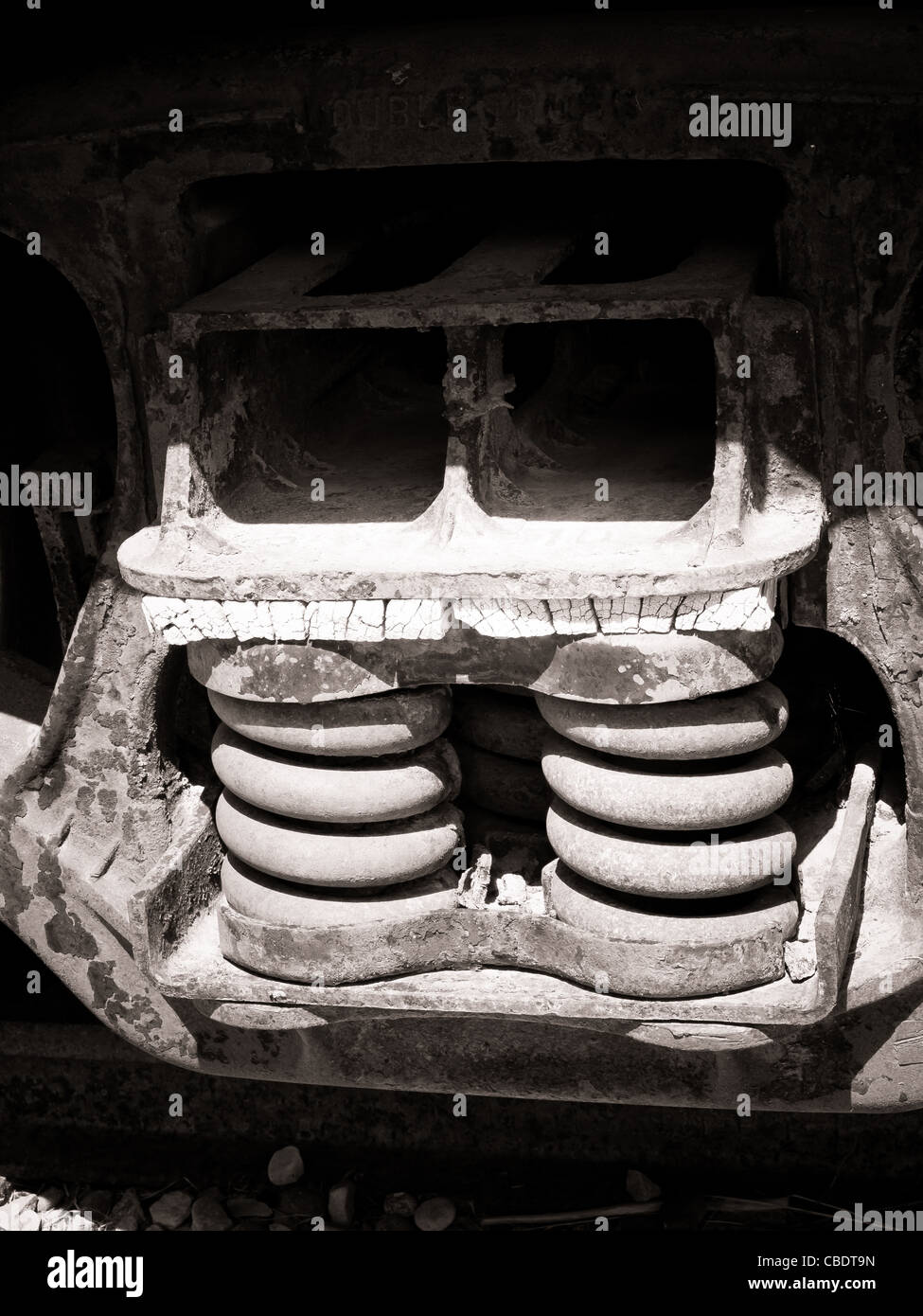 Yellow caboose from the Rio Grande Railroad in Eagle historical museum ...