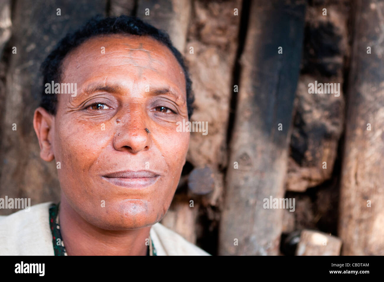 African man villager portrait hi-res stock photography and images - Alamy