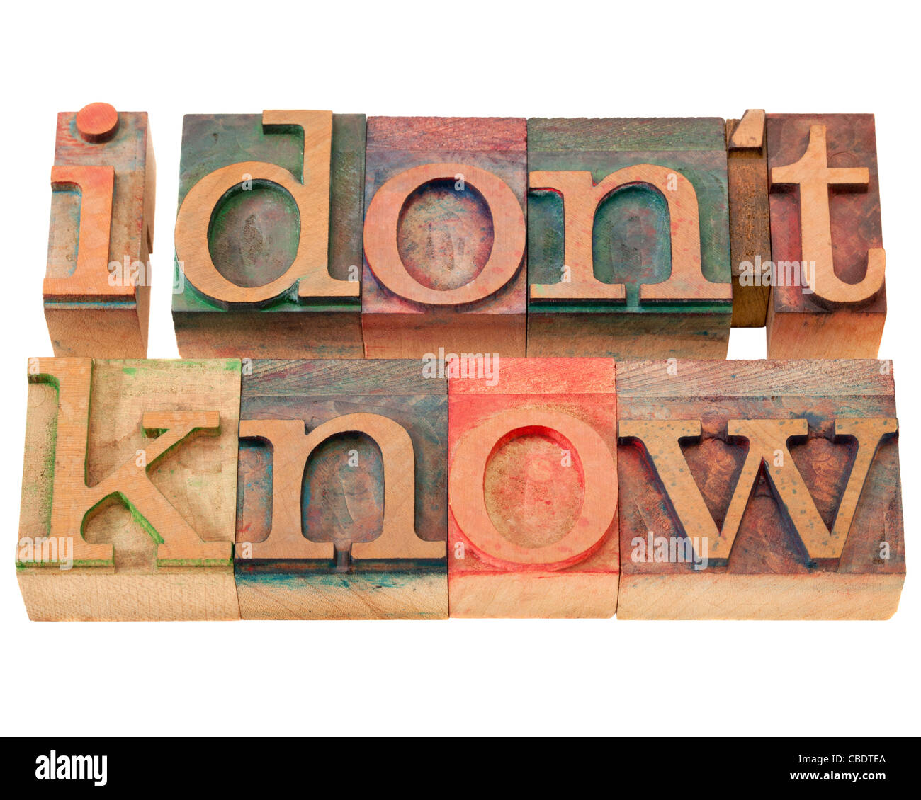 I do not know phrase in vintage wood letterpress printing blocks ...