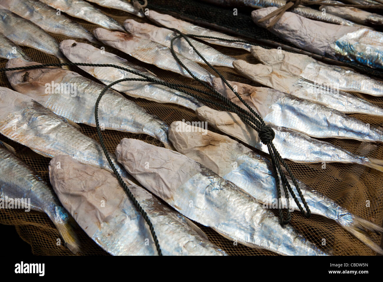 Air Drying Fish, Tai O Traditional Tanka Fishing Village, Hong Kong ...
