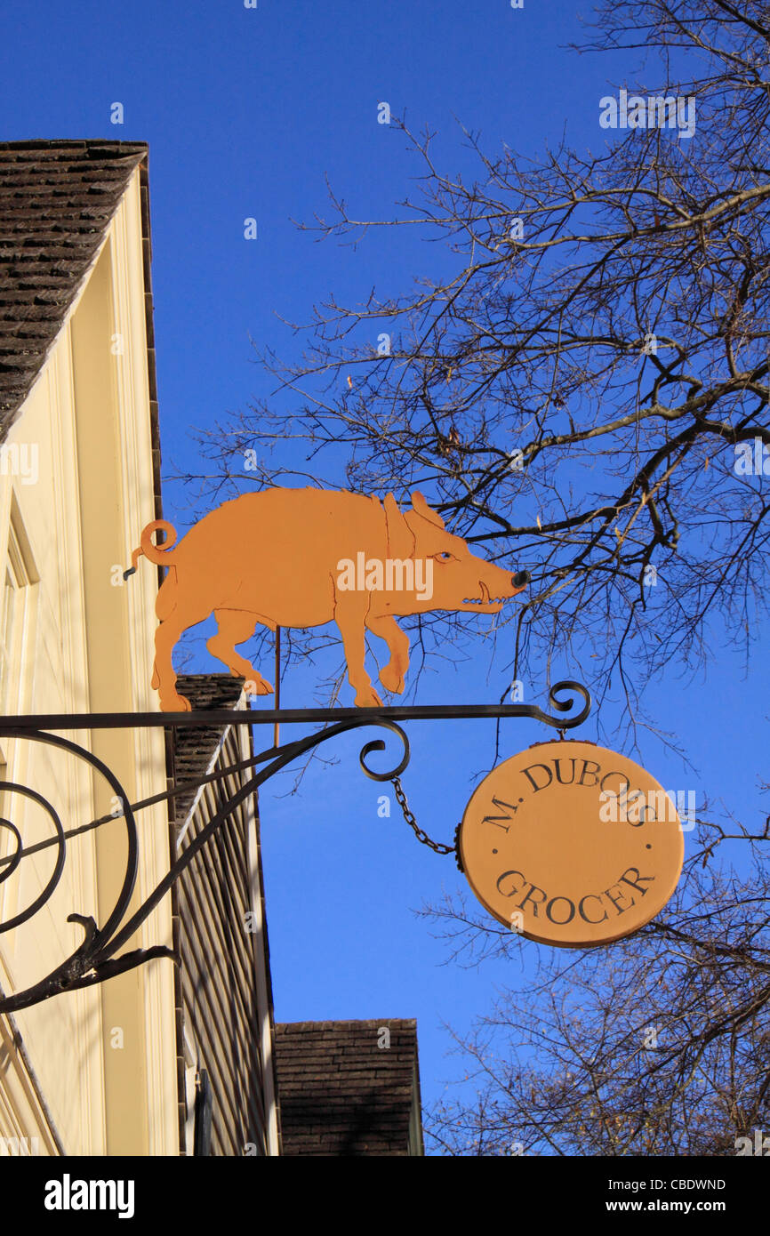 Colonial Williamsburg Signs