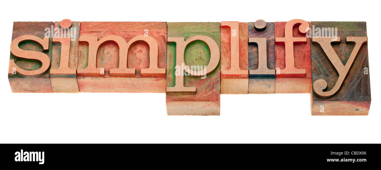 Simplify abstract hi-res stock photography and images - Alamy