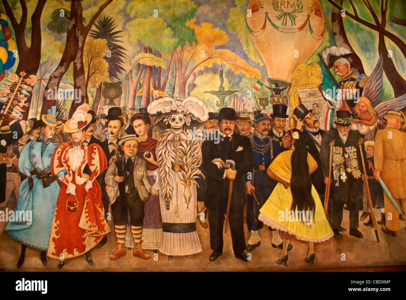 Diego Rivera Dream Of A Sunday Afternoon