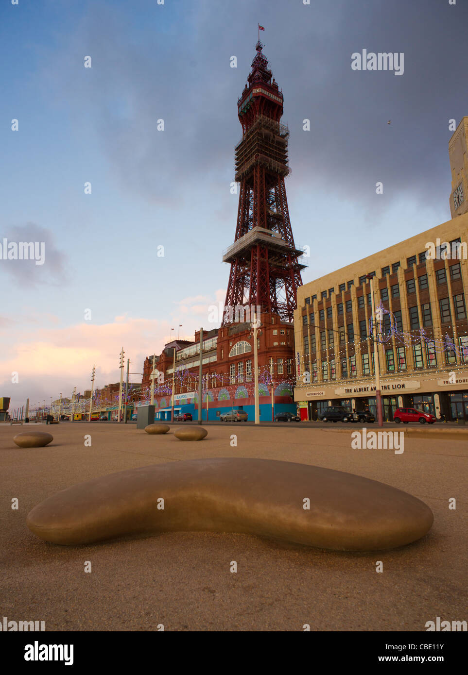 Blackpools new promenade hi-res stock photography and images - Alamy