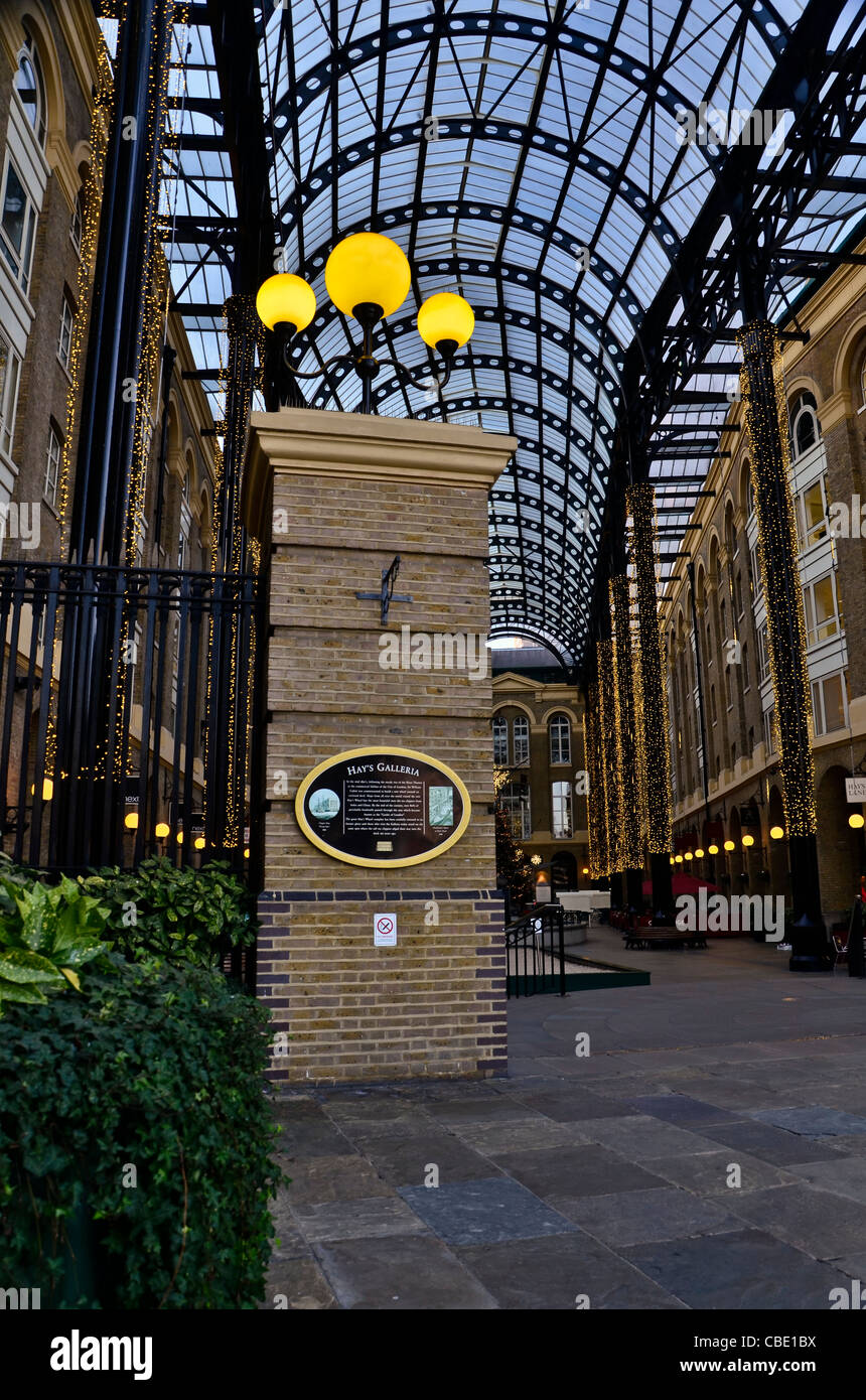 The Hay's Gallery Stock Photo - Alamy