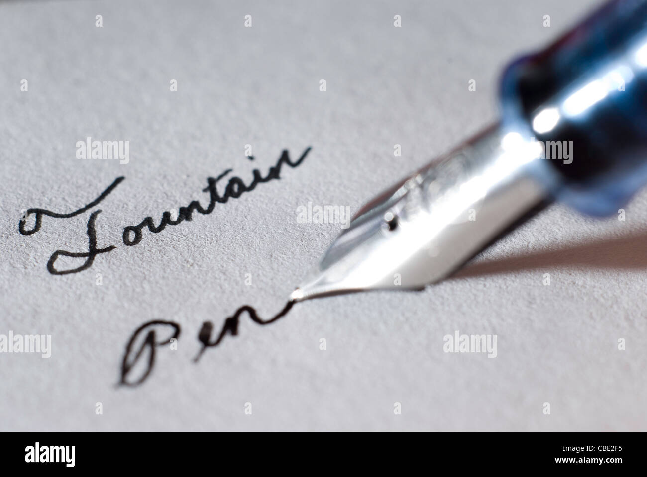 Fountain Pen Cursive Writing