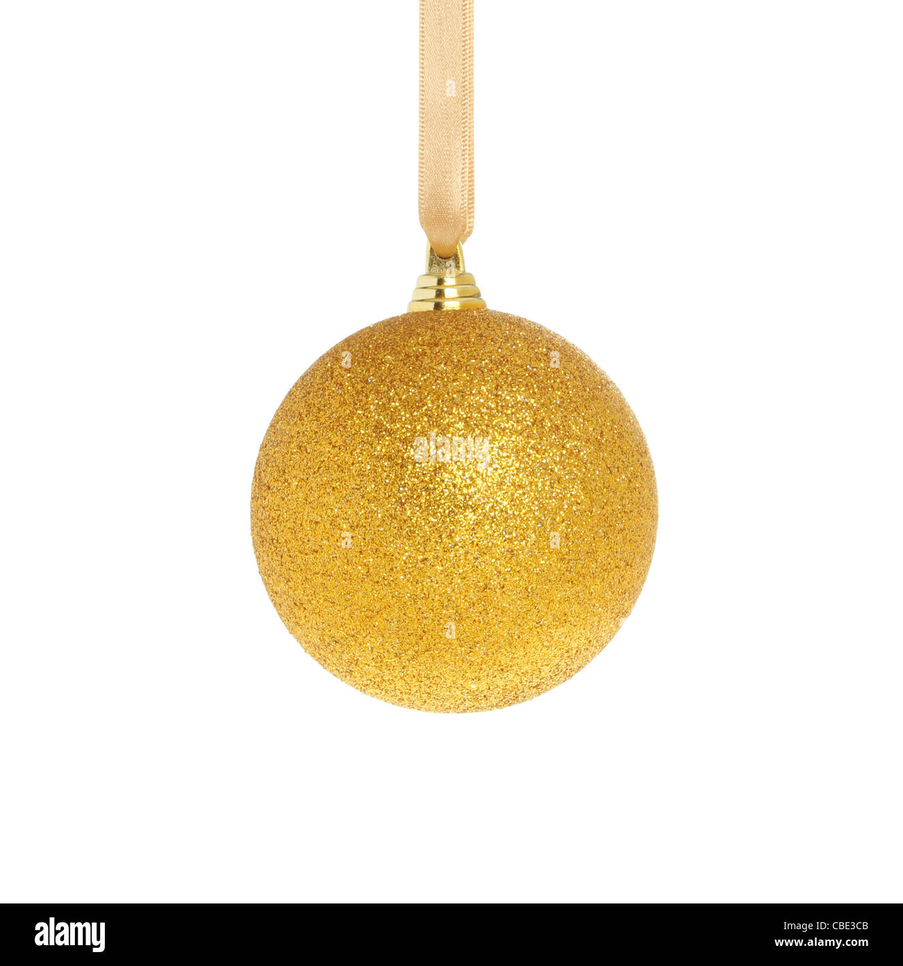 Gold bauble hi-res stock photography and images - Alamy