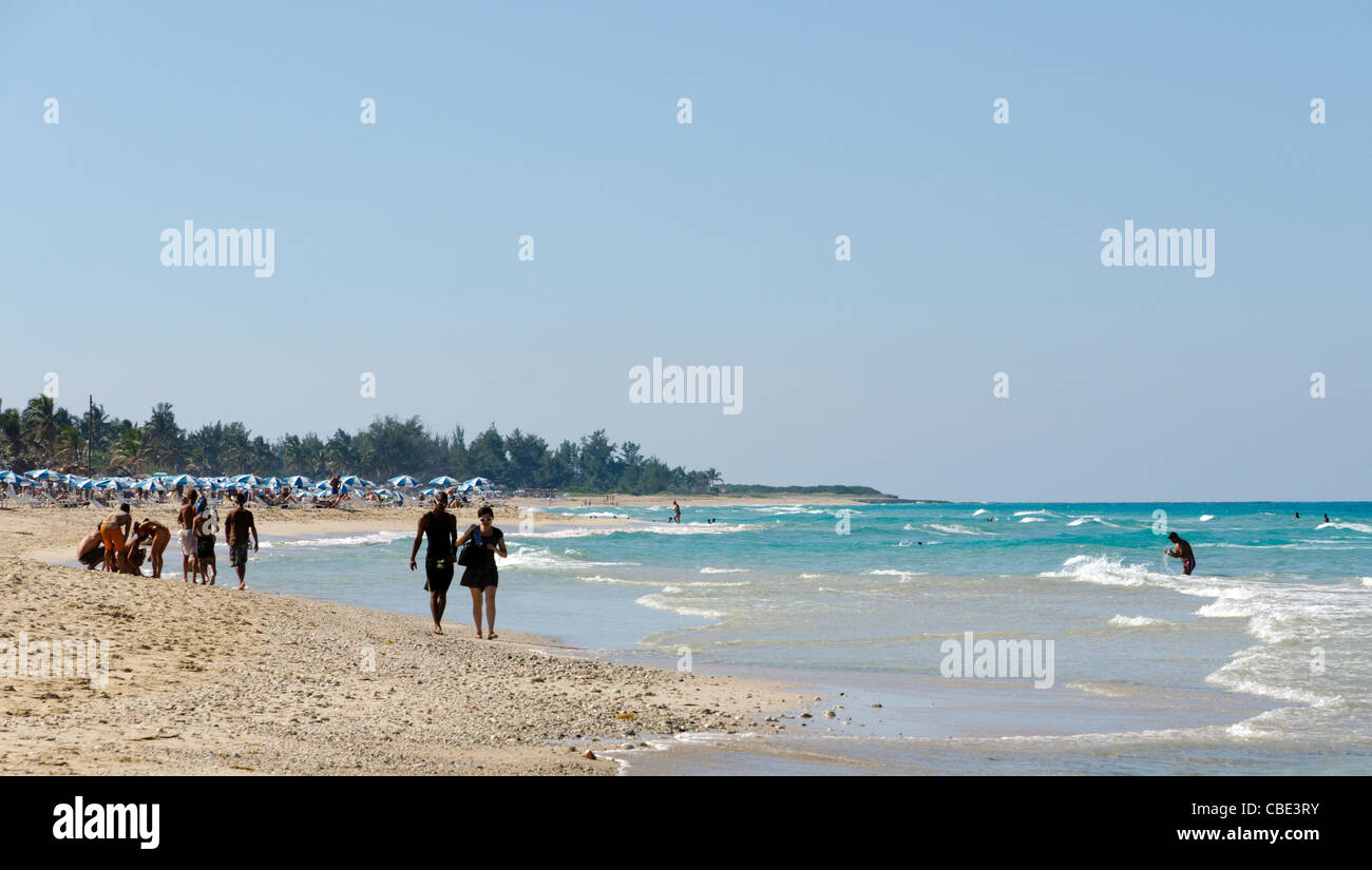 Santa Maria del Mar beach Tropicoco Havana Cuba Stock Photo - Alamy