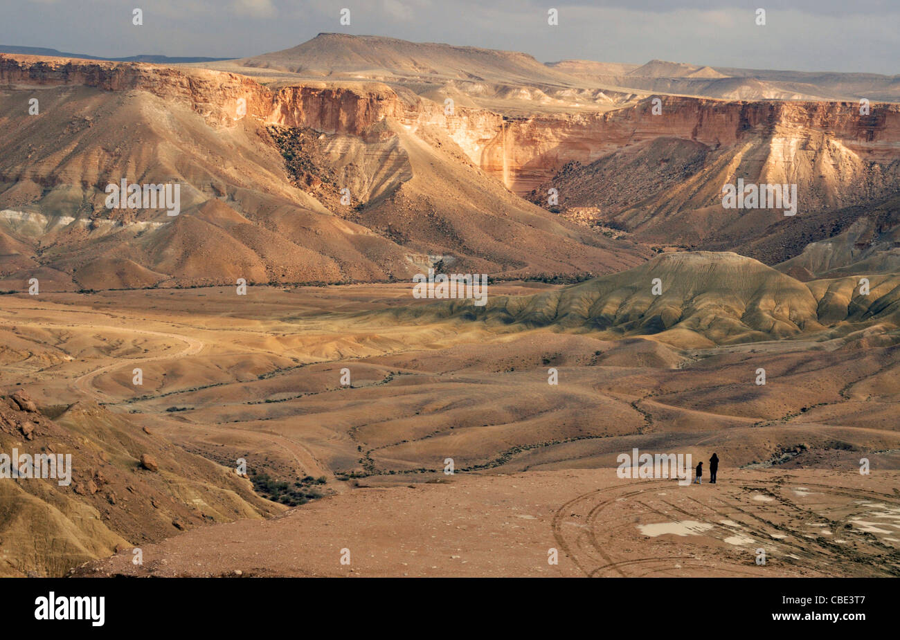 Israel, Negev Desert landscape Stock Photo - Alamy