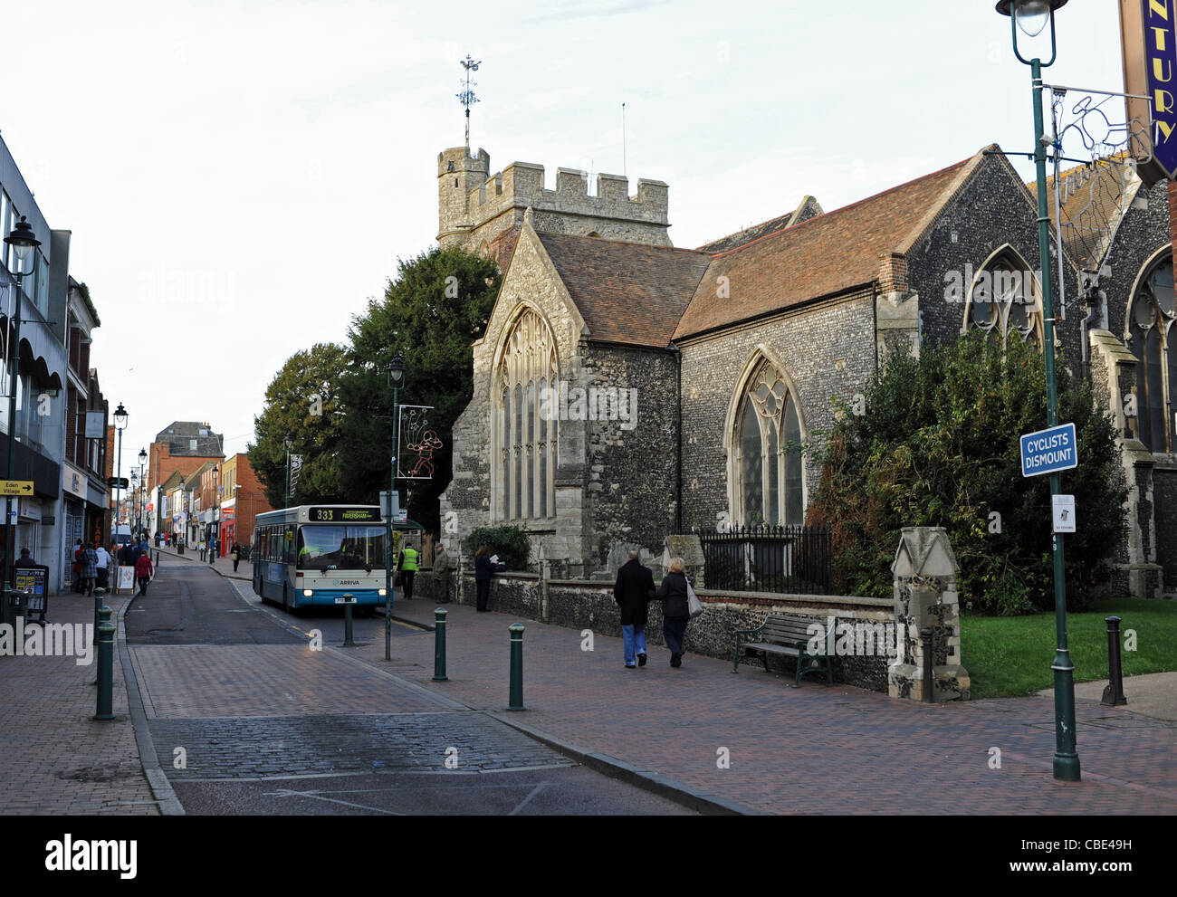 Sittingbourne high street sittingbourne kent hi-res stock photography ...