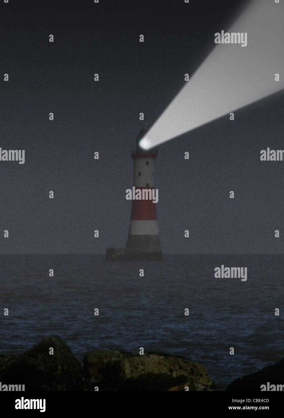 Searchlight beam hi-res stock photography and images - Alamy