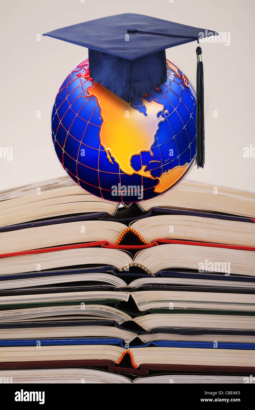Education,books and the World Stock Photo - Alamy