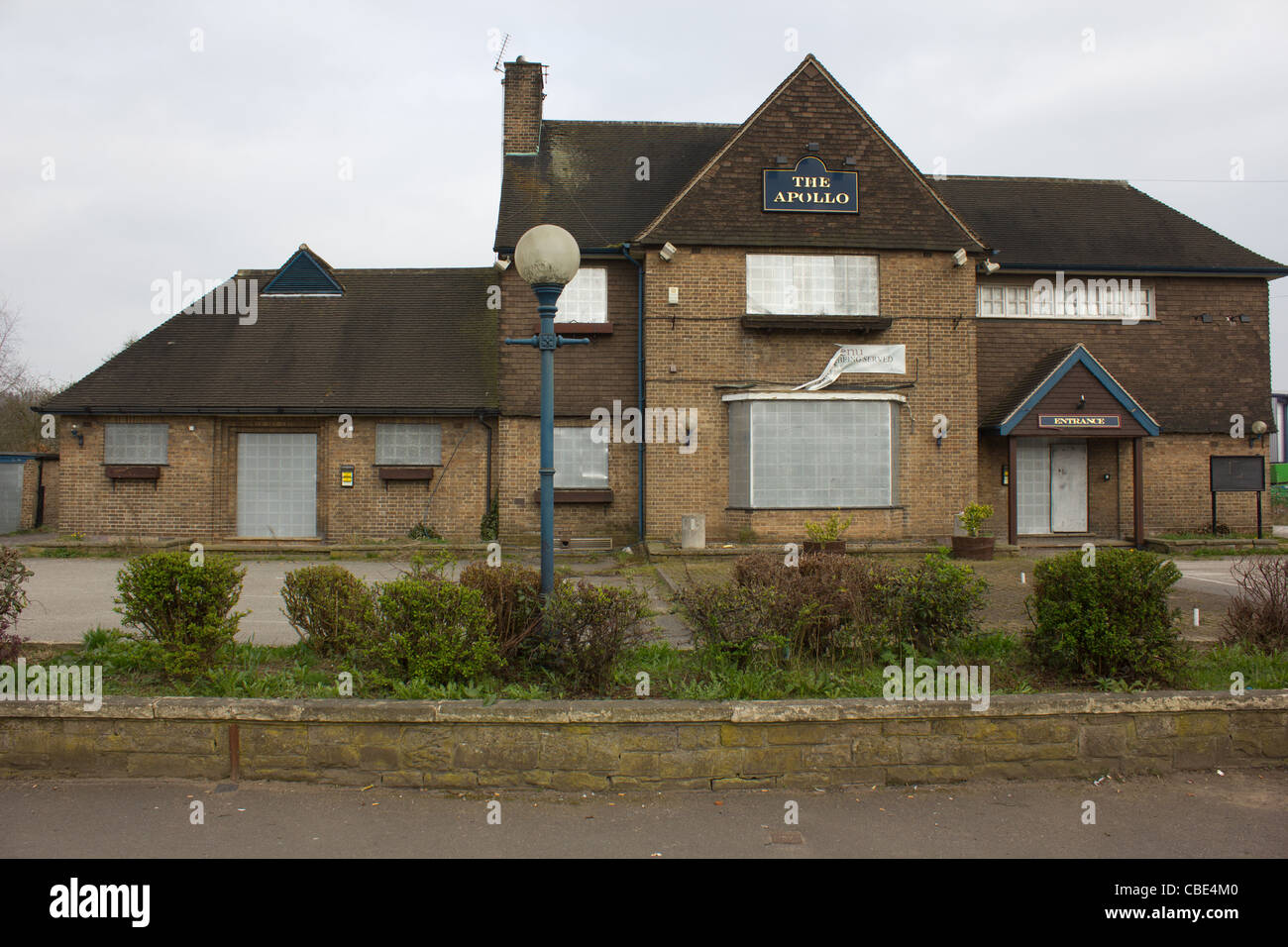 The Apollo public house Stock Photo - Alamy