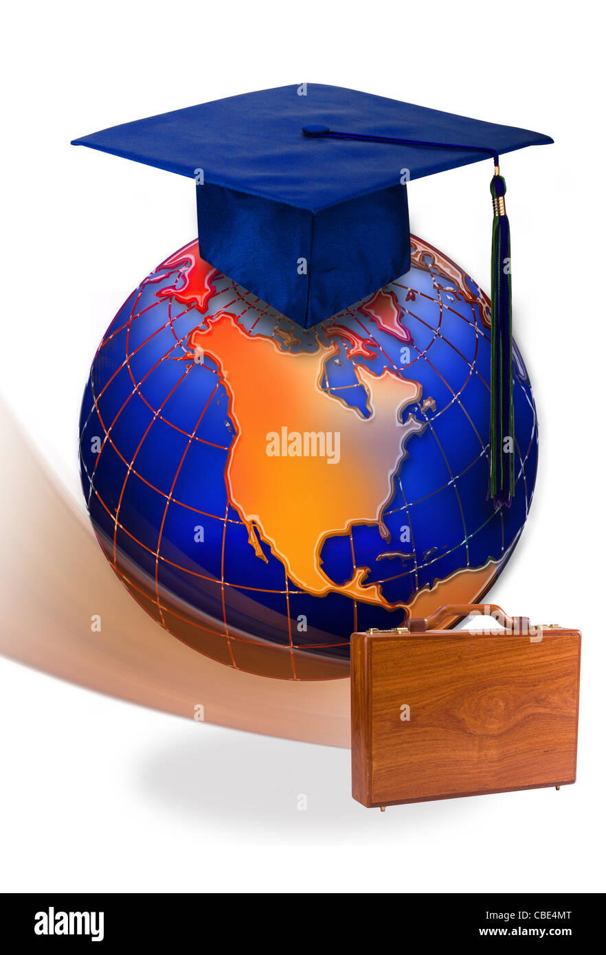 Education the world and work Stock Photo - Alamy