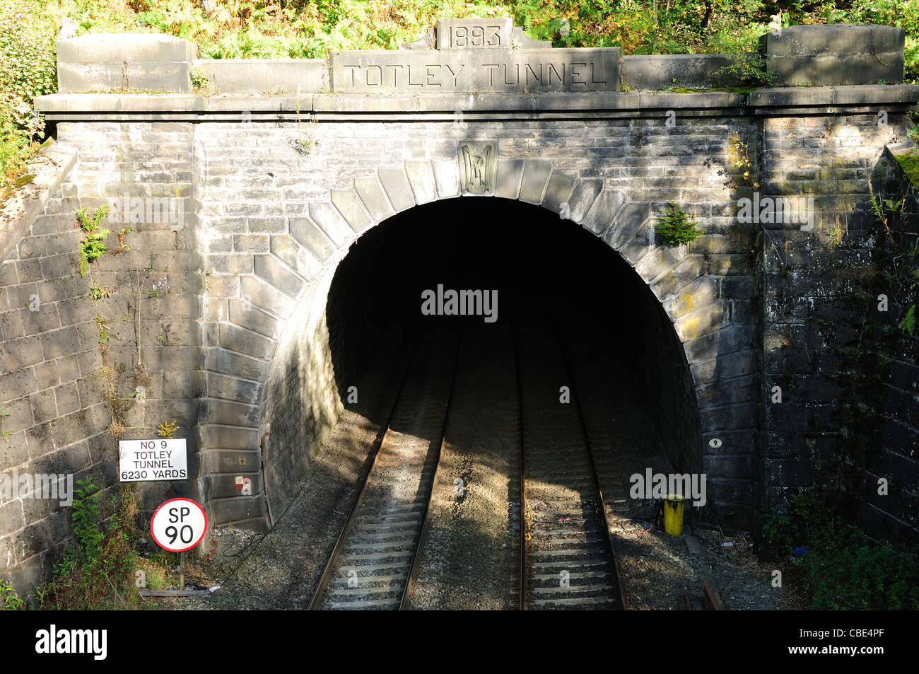 Grindleford Train Station Derbyshire England.(Totley tunnel Stock Photo ...