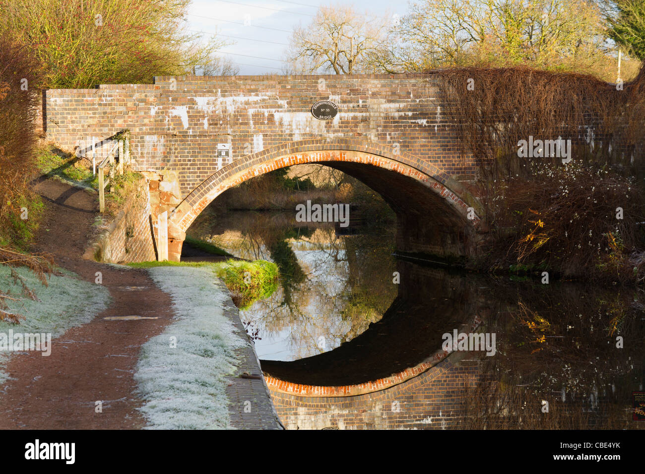 Dimminsdale bridge in Lower Penn Stock Photo - Alamy