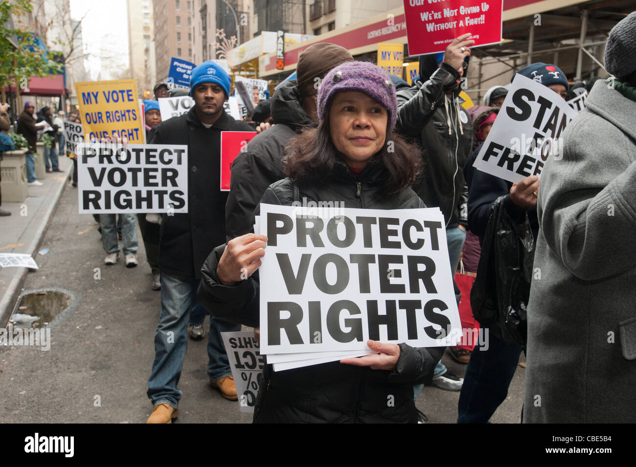 African american women vote naacp hi-res stock photography and images ...