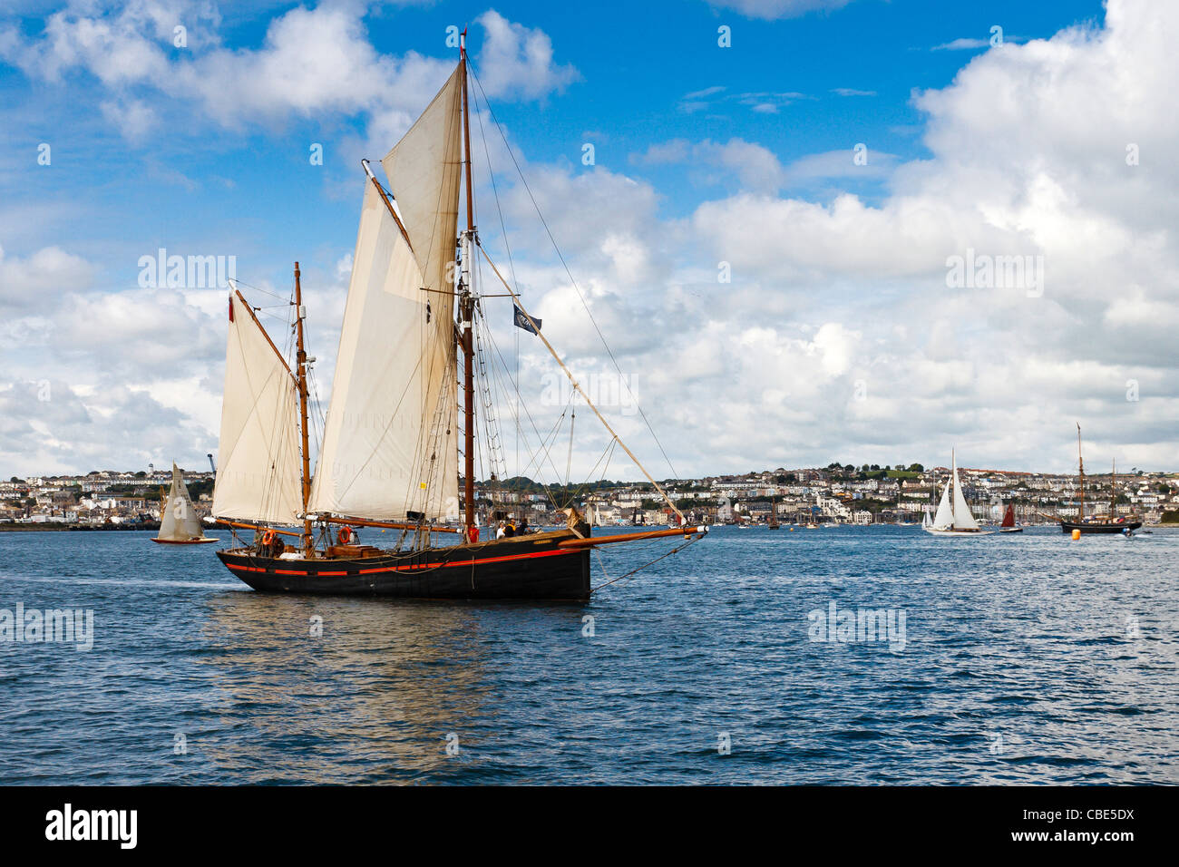 Brixham trawler hi-res stock photography and images - Alamy