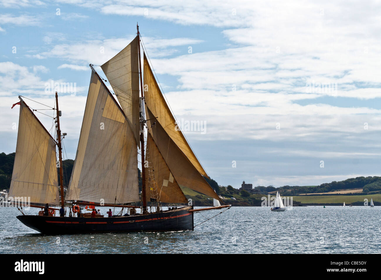 Brixham fishing boat trawler hi-res stock photography and images - Alamy