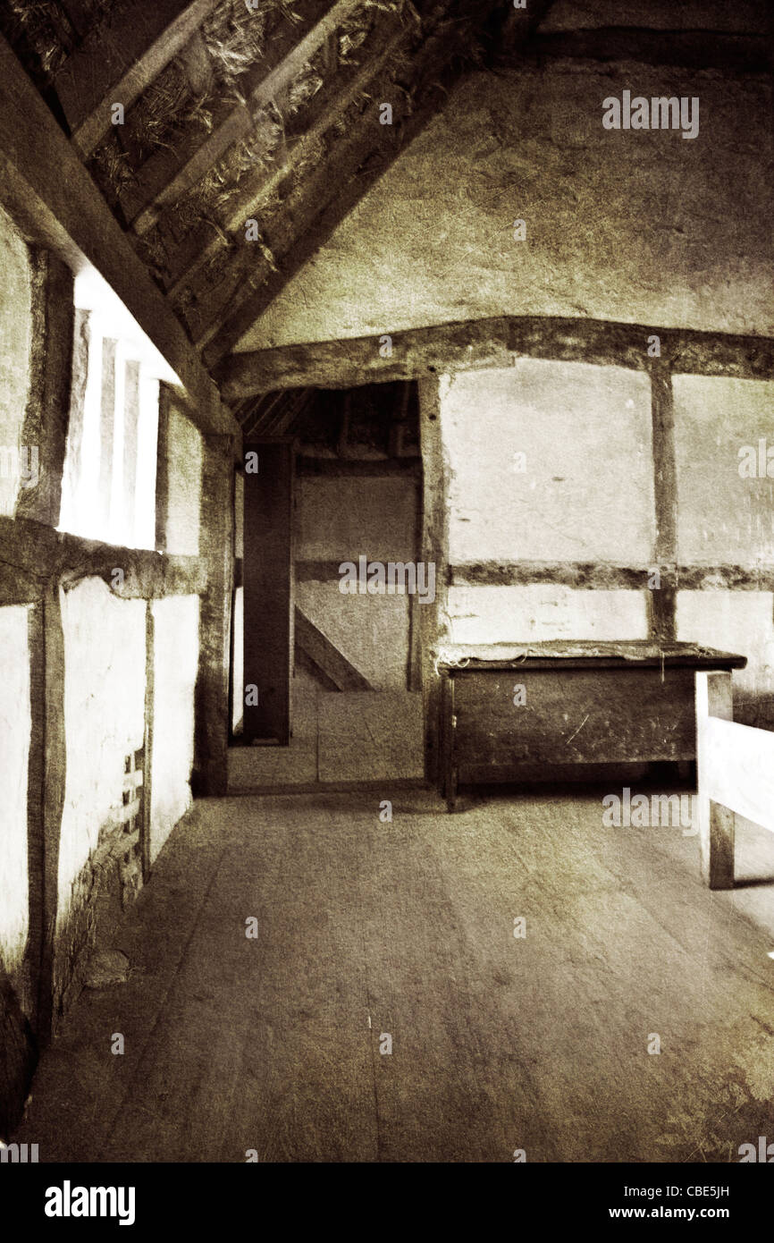 Room In Old House Stock Photo - Alamy