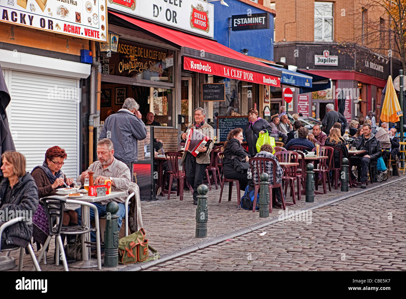 The belgian cafe hi-res stock photography and images - Alamy