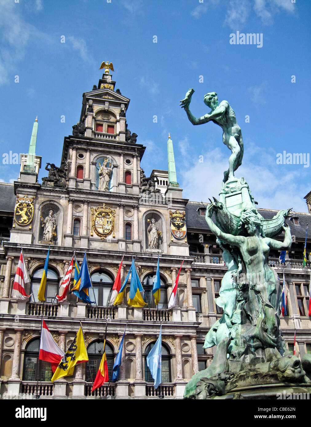 Antwerp;Belgium;Europe old historical city Stock Photo - Alamy
