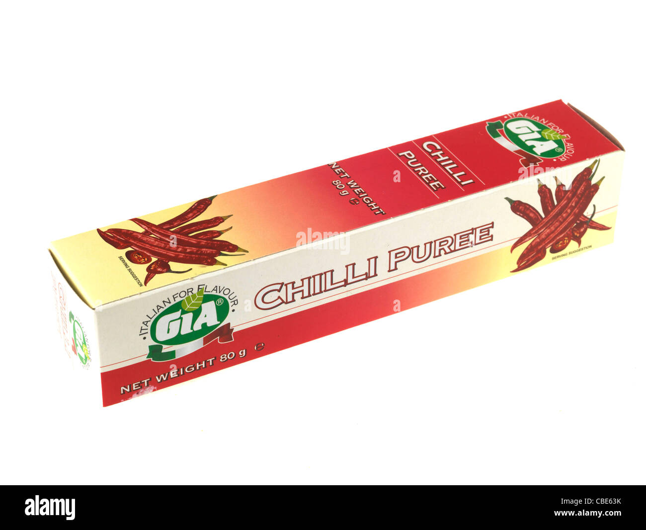 Tube Chilli Puree Stock Photo - Alamy