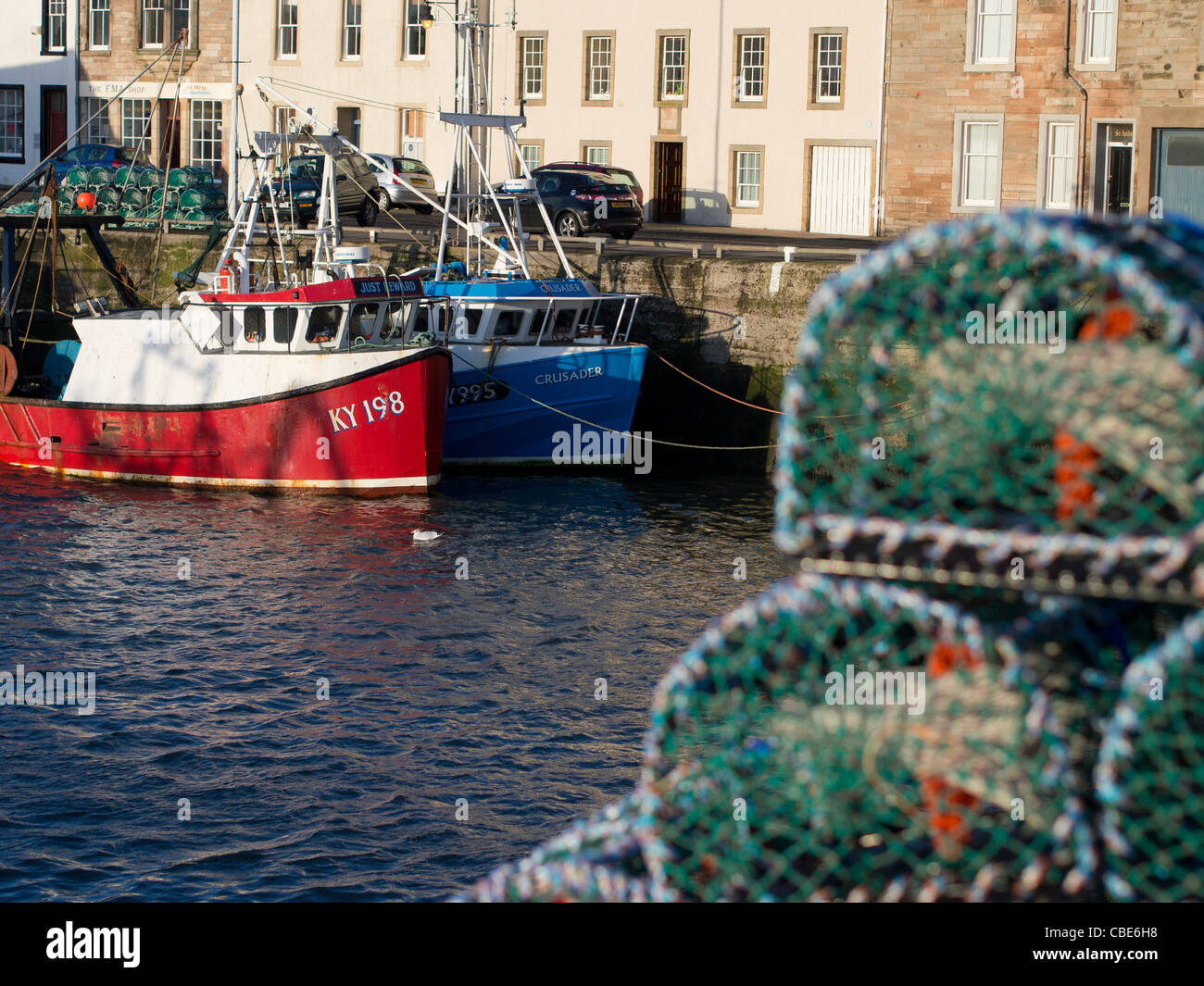 Pittenweem Harbour, Fife, Scotland Stock Photo - Alamy