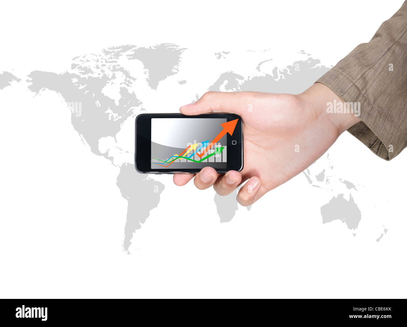 Mobile graph hi-res stock photography and images - Alamy