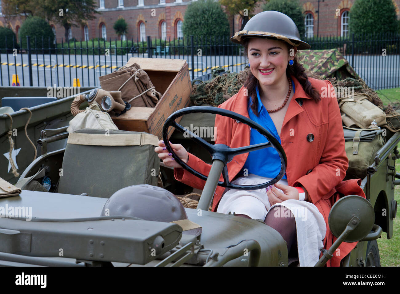 Royal Marines Museum 1940's day Stock Photo - Alamy