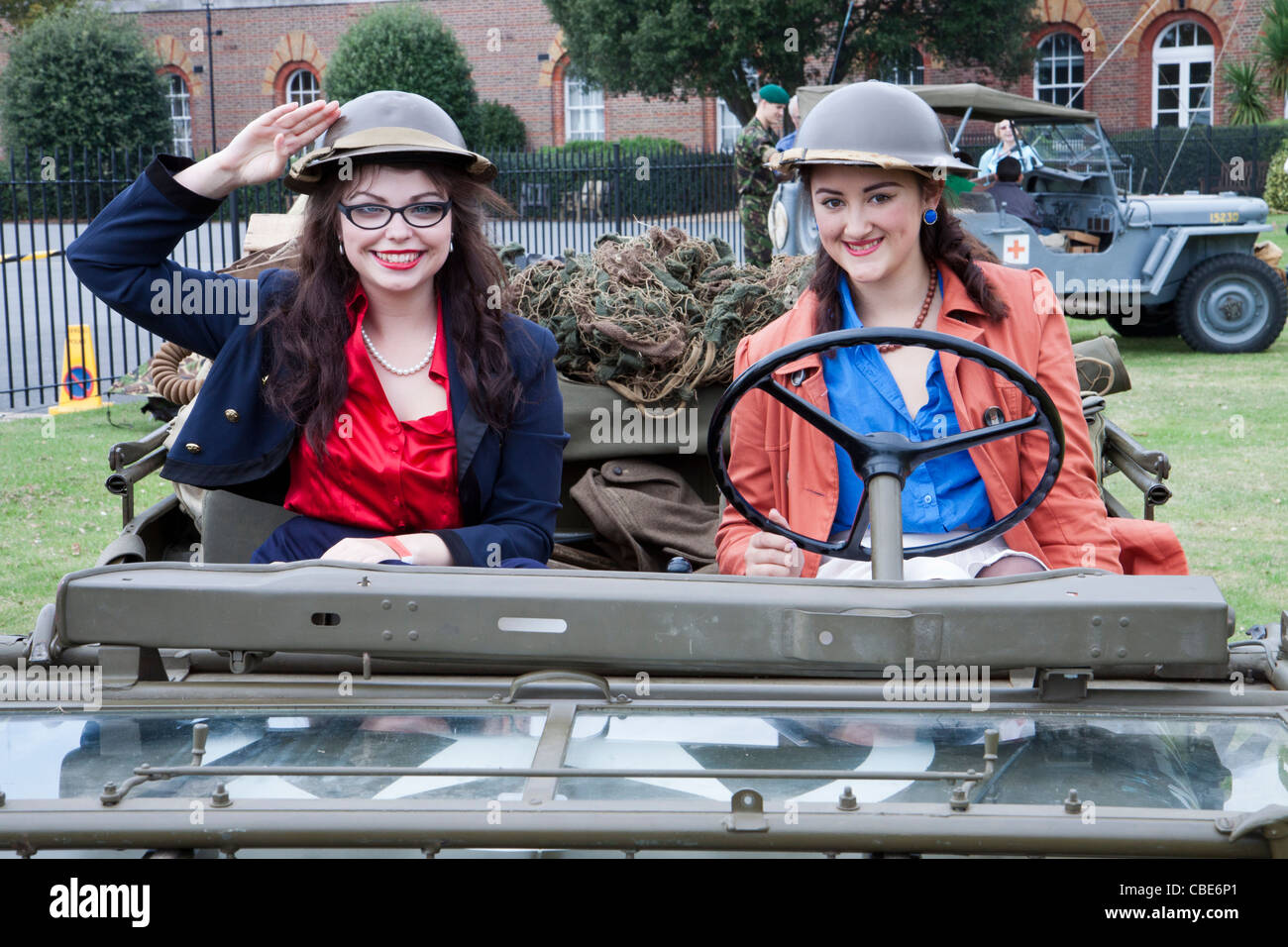 Royal Marines Museum 1940's day Stock Photo - Alamy