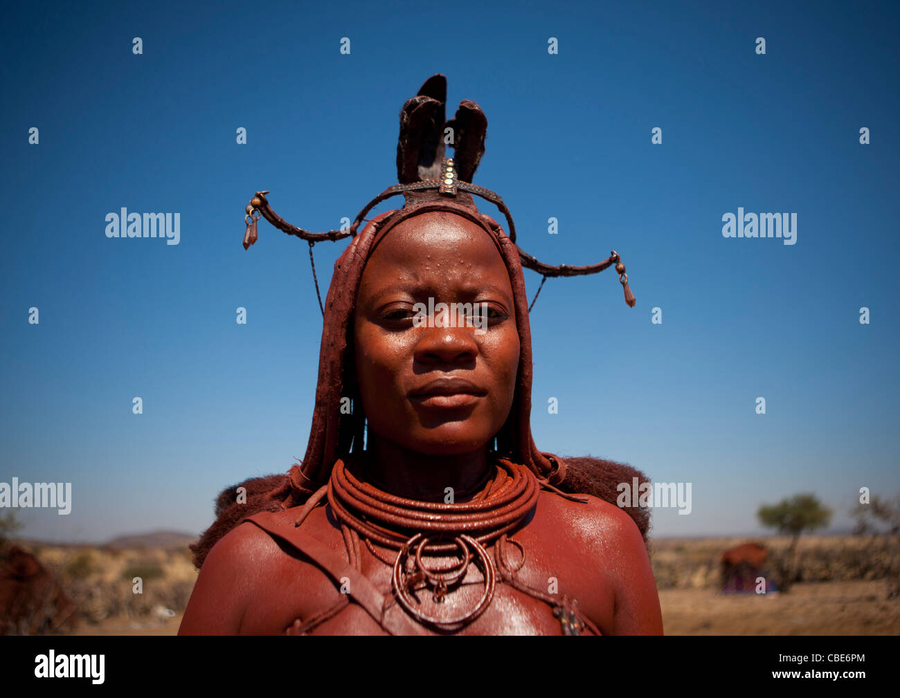 Muhimba, Village Of Elola, Angola Stock Photo - Alamy